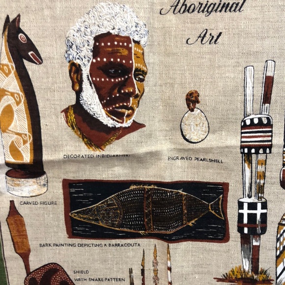 Heil | Kitchen | Heil Aboriginal Art Australia 0 Pure Linen Kitchen Tea ...